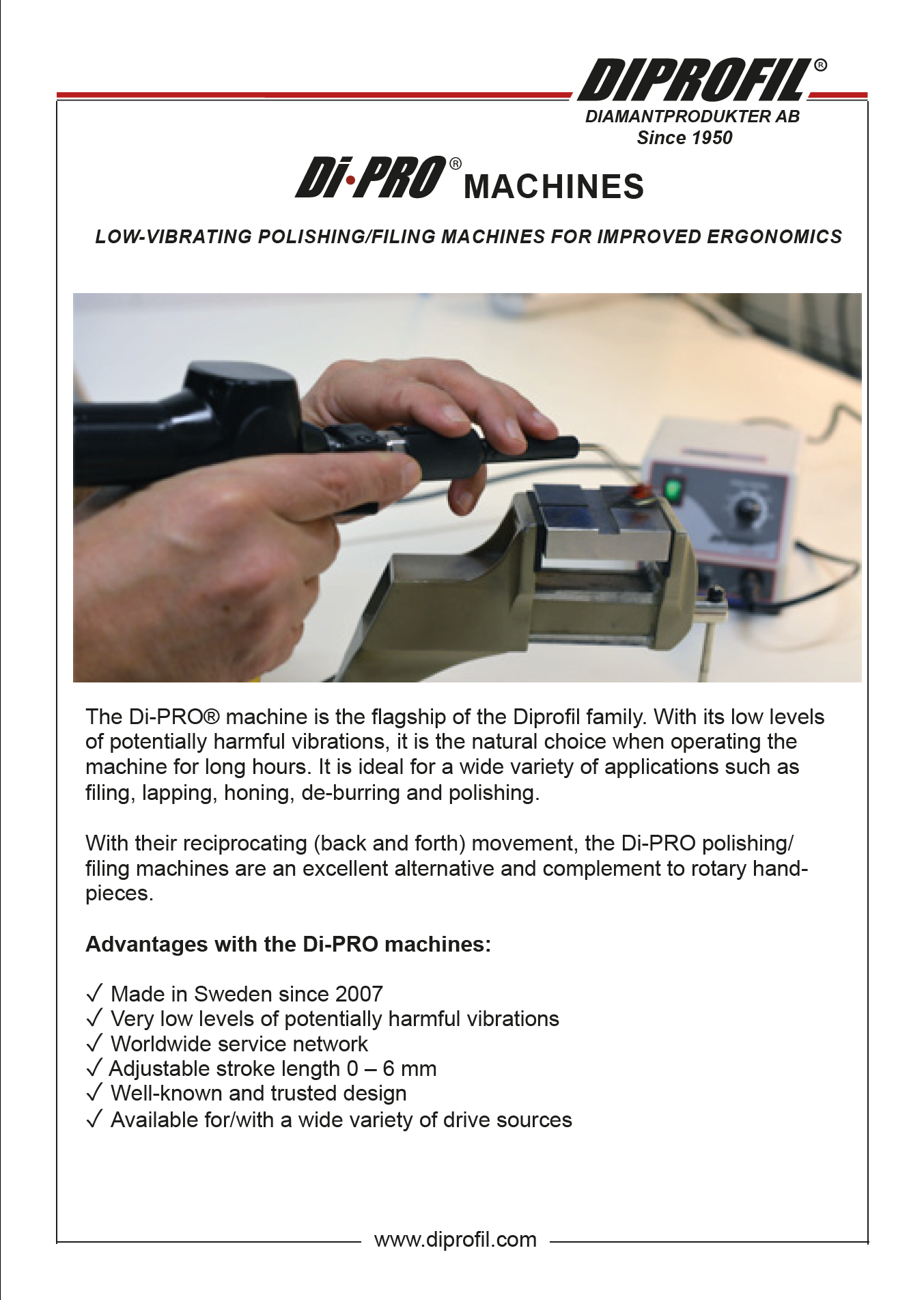 Di-PRO Machines – Mark II | Diprofil